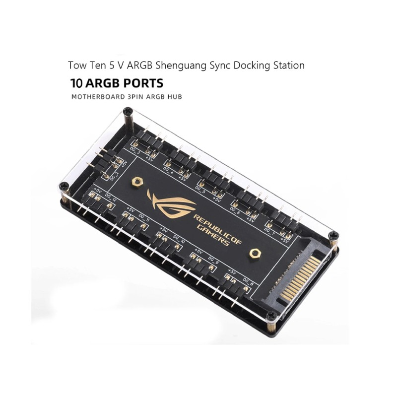 HUB ASUS Aura SYNC RGB ARGB 10 Splitter