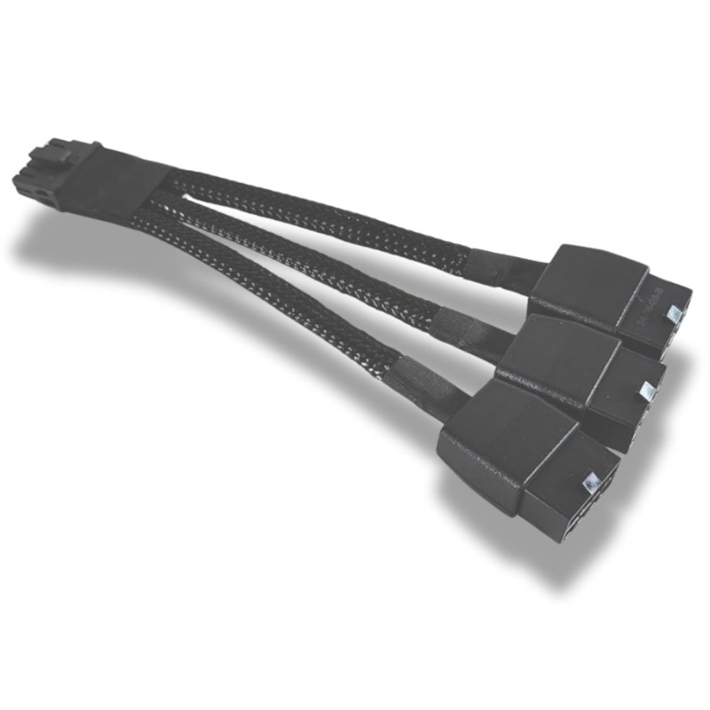 Cable Adaptador de GPU GeForce de 3 x 8 pines a 12+4 pines 12VHPWR